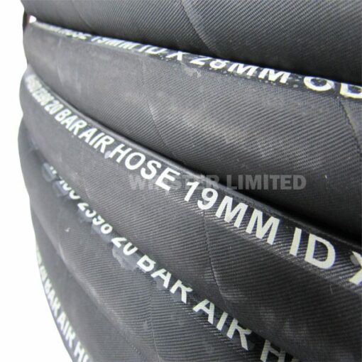 Black Mandrel Built Heavy Duty Reinforced Air Hose ISO2398
